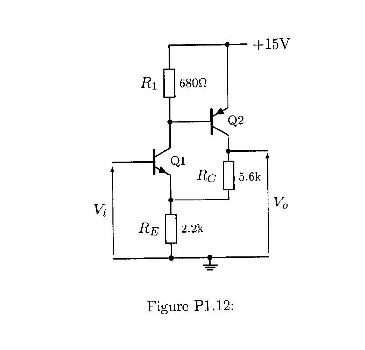 Solved Using a simplified small-signal equivalent circuit | Chegg.com