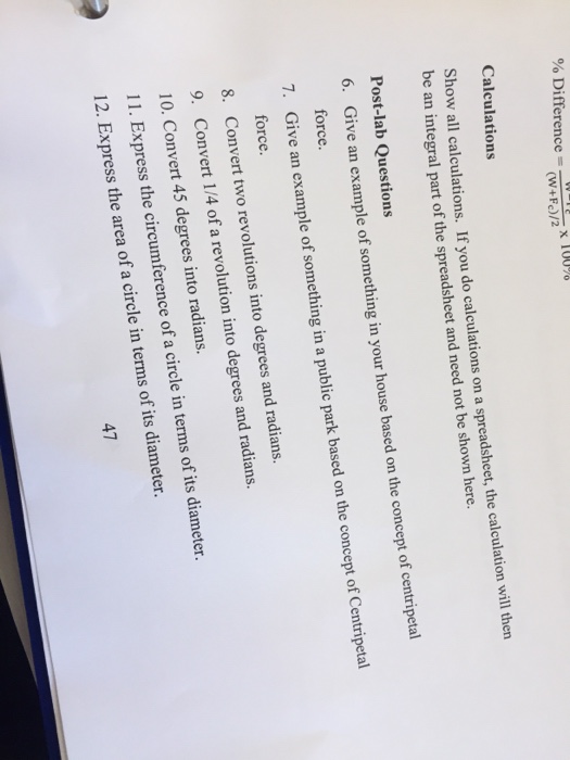 Solved Show all calculations. If you do calculations on a | Chegg.com