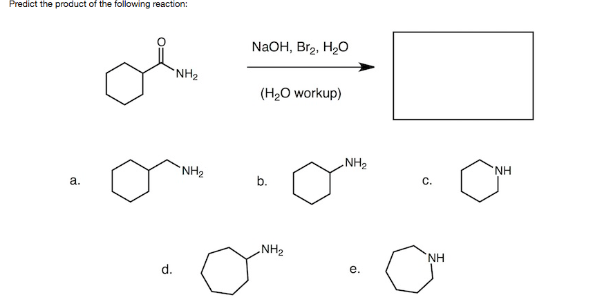 Solved Predict the product of the following reaction: | Chegg.com