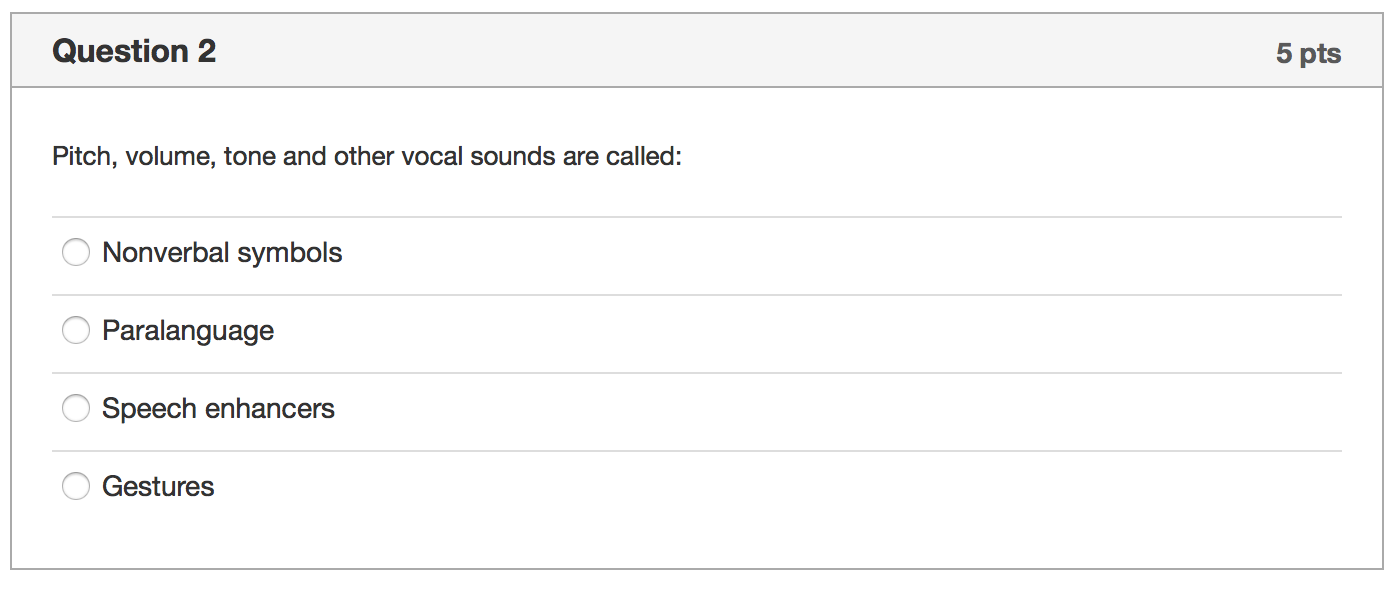 Pitch, volume, tone and other vocal sounds are | Chegg.com
