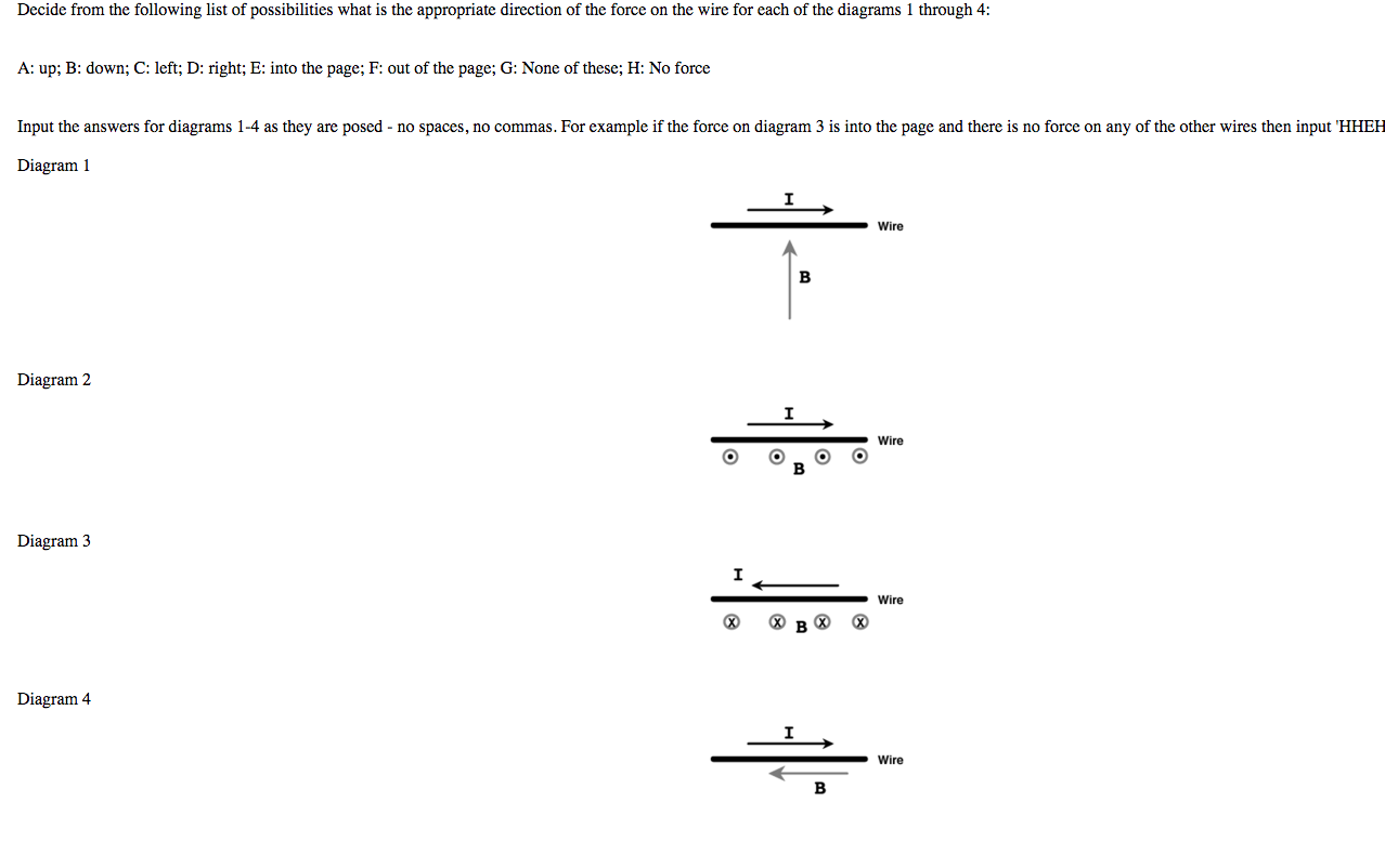 Solved Decide from the following list of possibilities what | Chegg.com