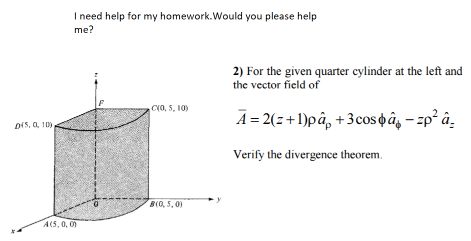 Solved For the given quarter cylinder at the left and the | Chegg.com