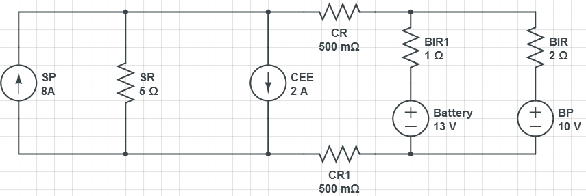 Solved a) Using a circuit analysis technique of your | Chegg.com