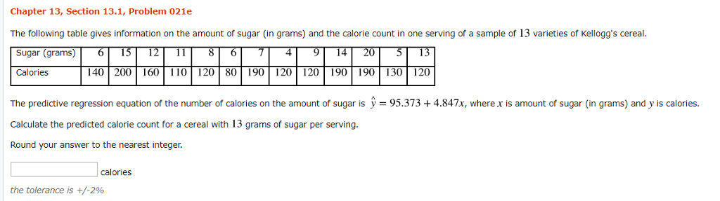 Solved Chapter 13, Section 13.1, Problem 021e The following | Chegg.com