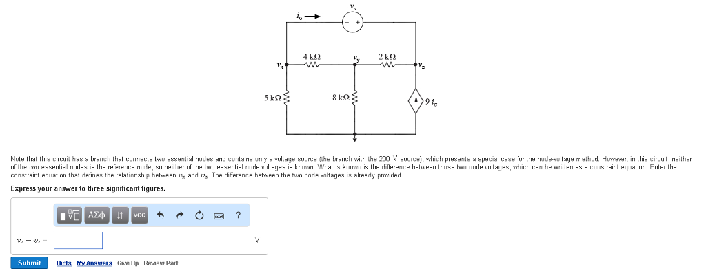 Note that this circuit has a branch that connects two | Chegg.com