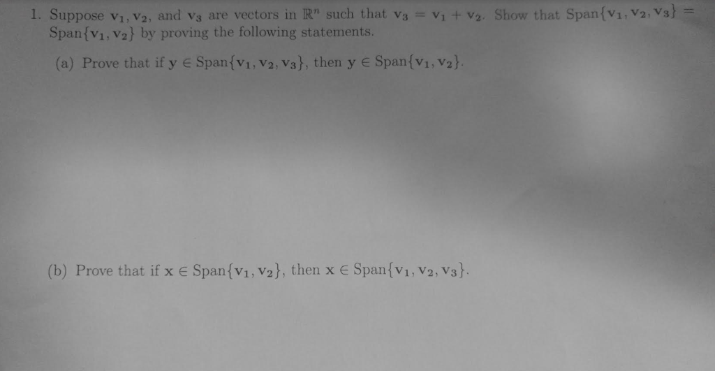 Solved Suppose v_1, v_2, and v_3 are vectors in R" such that | Chegg.com