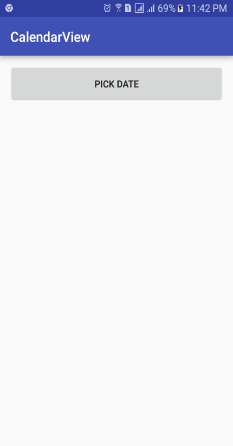 Solved Build “Date Picker” in Android studio. It should | Chegg.com