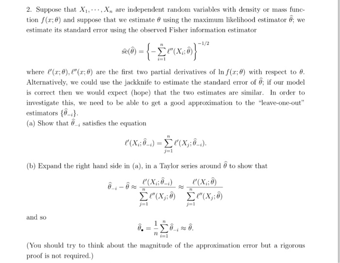 Suppose that are independent random variables with | Chegg.com