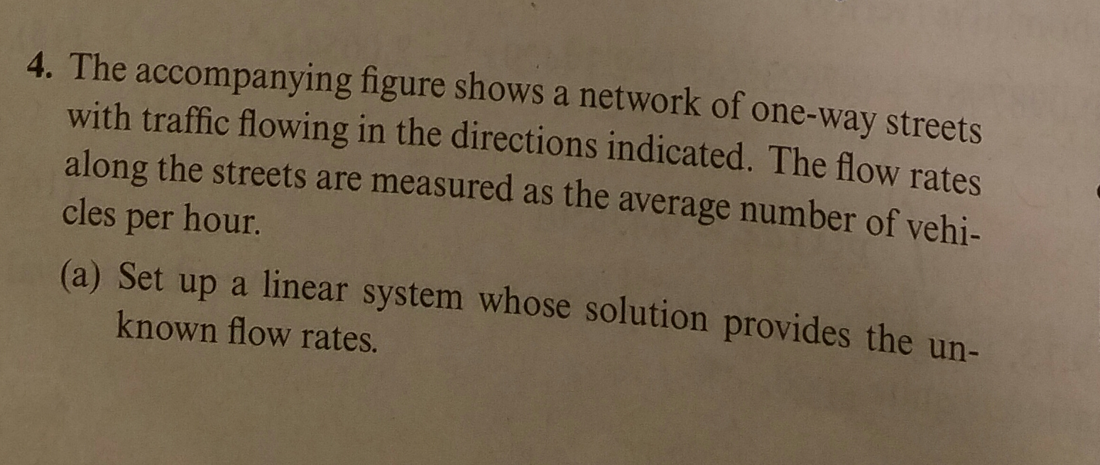 Solved The accompanying figure shows a network of one-way | Chegg.com
