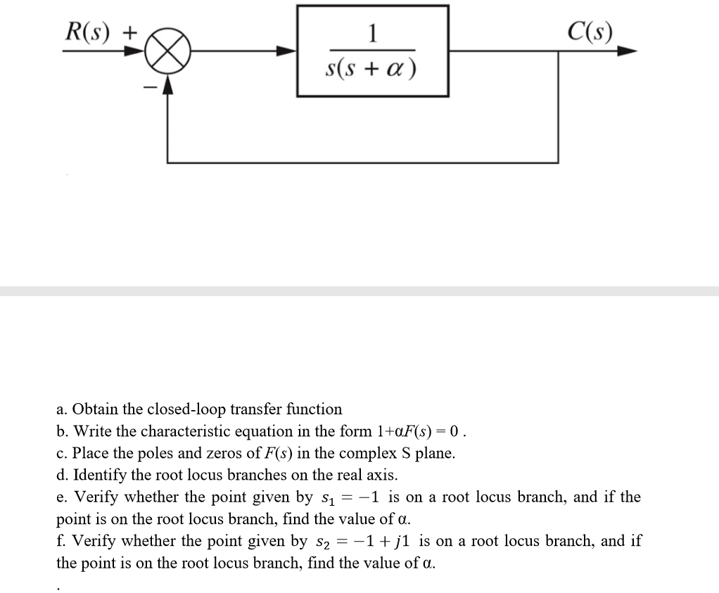 Solved R(s) C(s) a. Obtain the closed-loop transfer function | Chegg.com