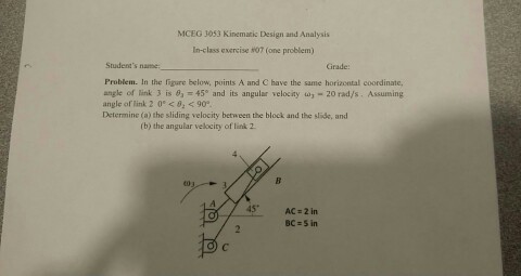Solved In the figure below, points A and C have the same | Chegg.com