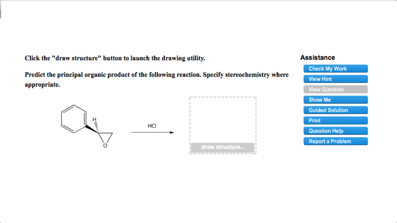 Solved Click the "draw structure" button to launch the | Chegg.com