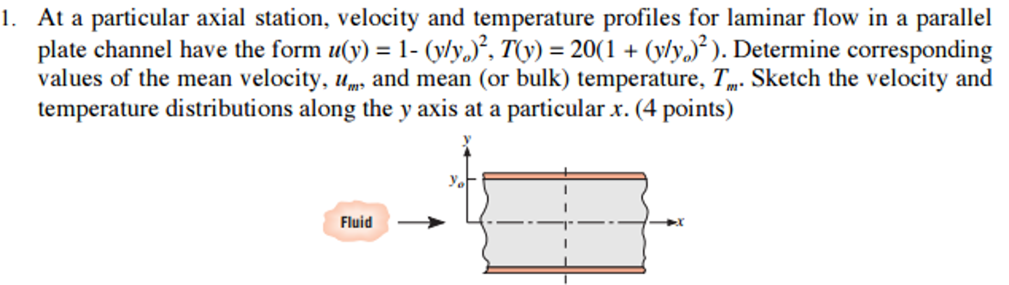Solved At a particular axial station, velocity and | Chegg.com
