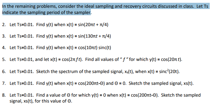 Solved In the remaining problems, consider the ideal | Chegg.com