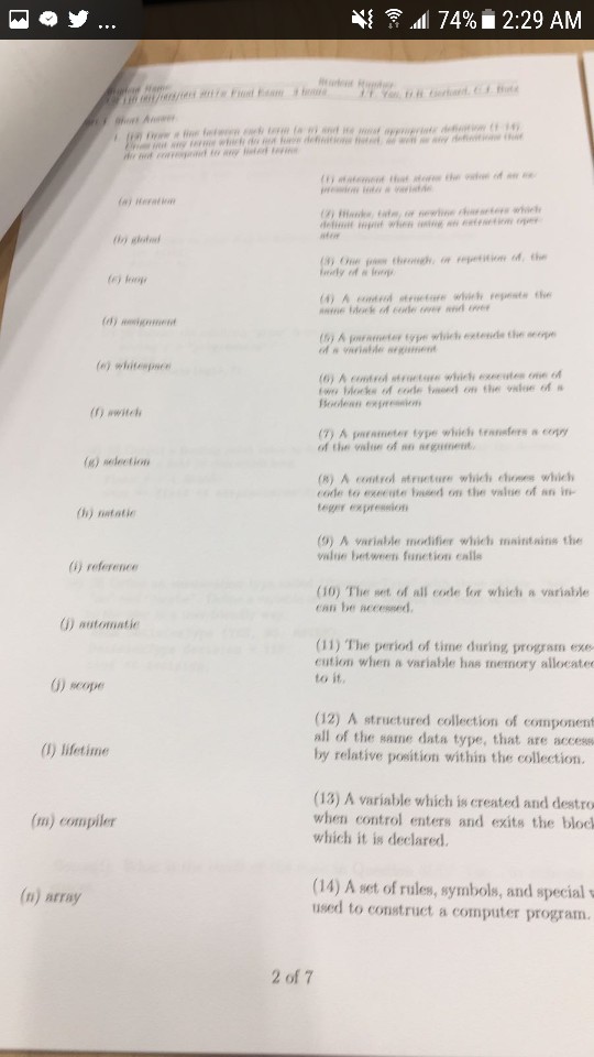 Computer Science Archive | December 19, 2017 | Chegg.com