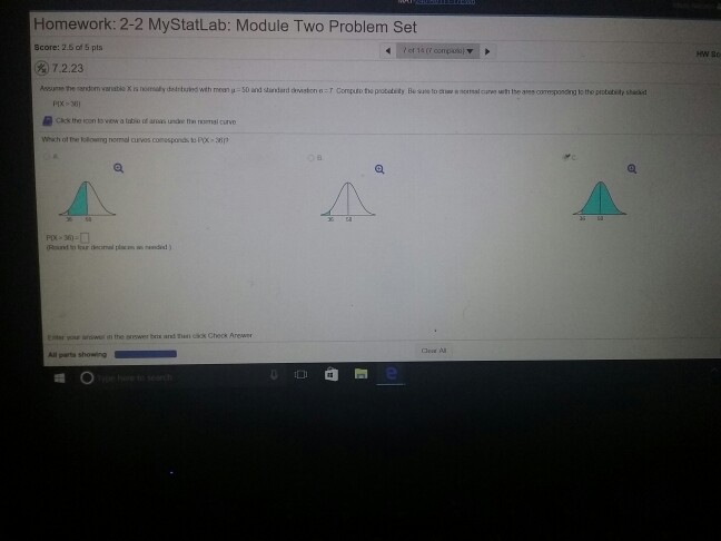Solved Homework: 2-2 MyStatLab: Module Two Problem Set | Chegg.com
