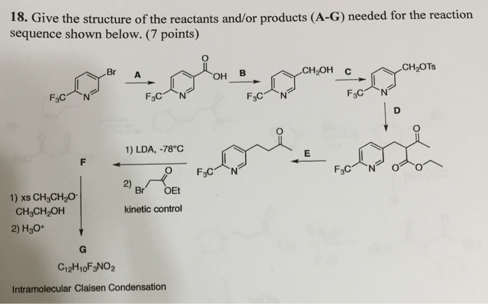 Solved Give the structure of the reactants and/or products | Chegg.com