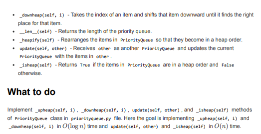 Priority Queues In this lab, you will tweak the | Chegg.com