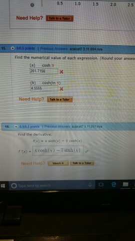 Solved find the numerical value of each expression. (round | Chegg.com