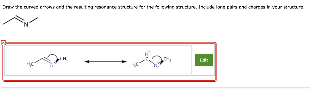 Solved Draw the curved arrow(s) for converting the first | Chegg.com
