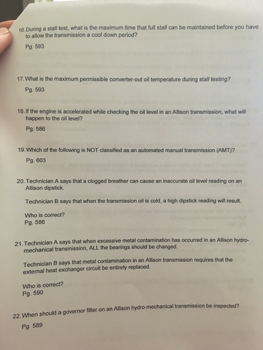 During a stall test, what is the maximum time that | Chegg.com