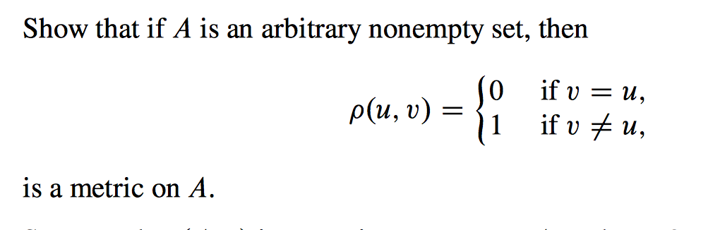 Solved Show that if A is an arbitrary nonempty set, then | Chegg.com
