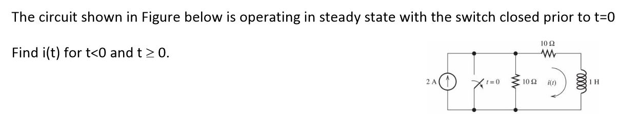 Solved The circuit shown in Figure below is operating in | Chegg.com
