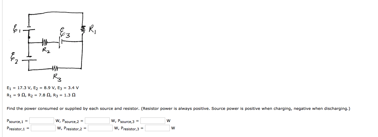 Solved Find the power consumed or supplied by each source | Chegg.com