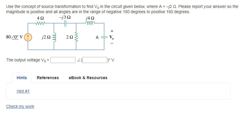 Solved Use the concept of source transformation to find Vo | Chegg.com