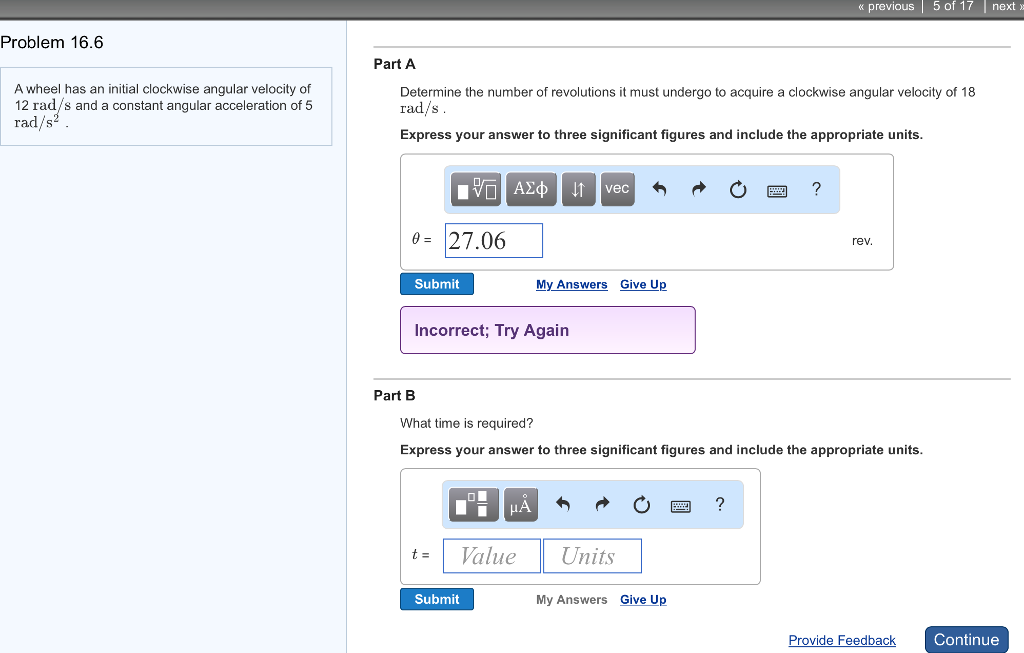 Solved A wheel has an initial clockwise angular velocity of | Chegg.com