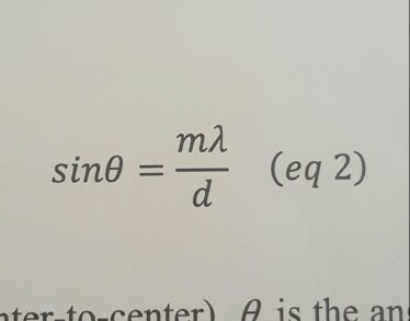 Solved Use this equation and small angle approximation to | Chegg.com