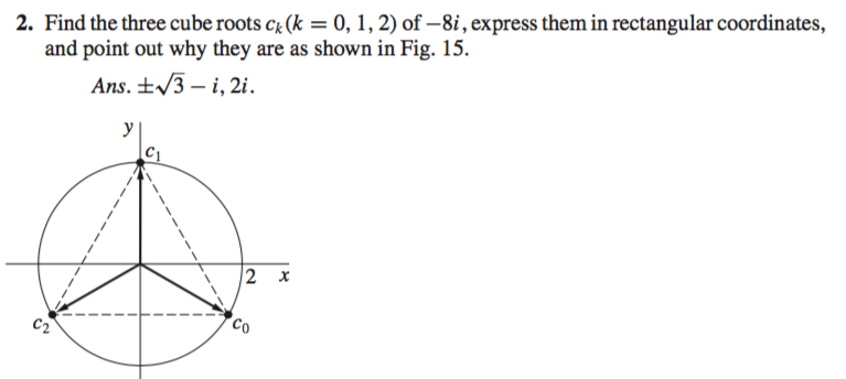 Solved 2 Find The Three Cube Roots Ck k 0 1 2 Of 81 Chegg solved-2-find-the-three-cube-roots-ck-k-0-1-2-of-81-chegg
