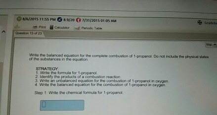Solved write the balanced equation for the complete | Chegg.com