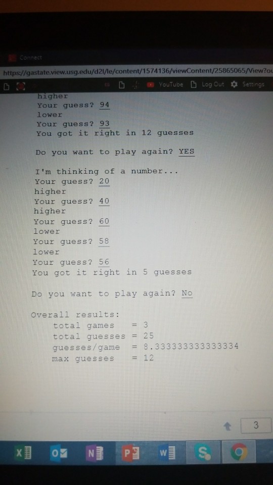 Solved Java Programming Project Question This Program Plays