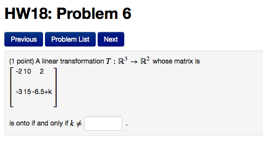 Solved A linear transformation T: R^3 rightarrow R^2 whose | Chegg.com