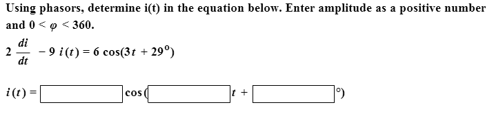 Solved Electrical Engineering phasors question. Please do | Chegg.com