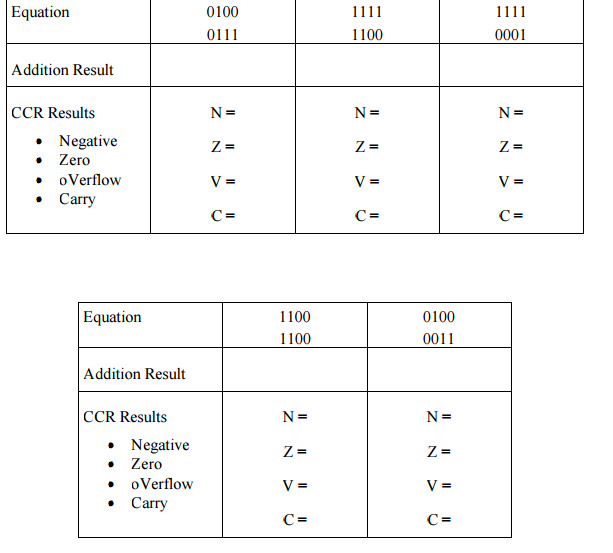 Solved Using HCS12 perform the following as though ldaa and | Chegg.com