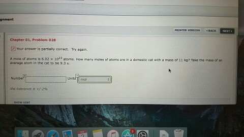 Solved A mole of atoms is 6.02 times 10^23 atoms. How many | Chegg.com