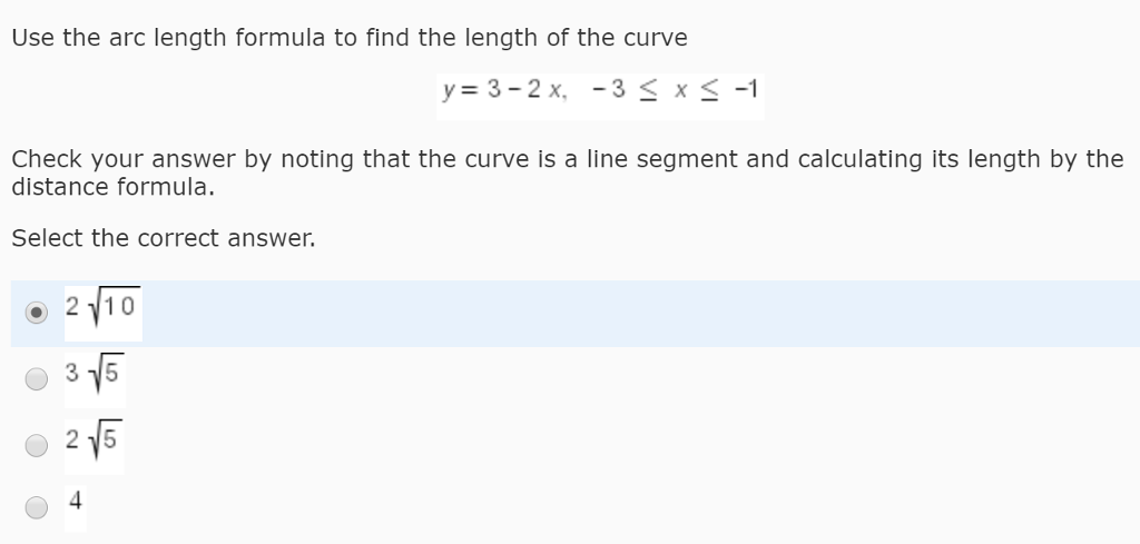 Solved Find the length of the curve for the interval 1 * x * | Chegg.com