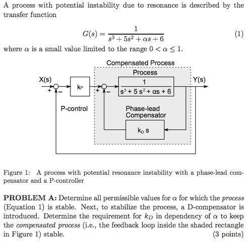 Solved A process with potential instability due to resonance | Chegg.com