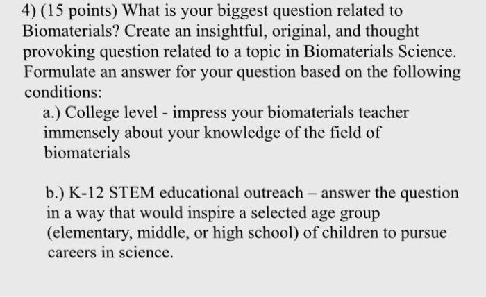 Solved What is your biggest question related to | Chegg.com