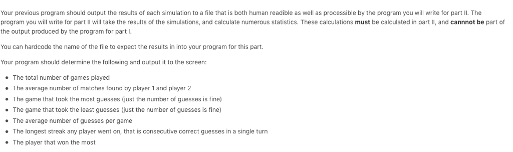 Solved Must use 2 different languages- part 1 in Java, part | Chegg.com