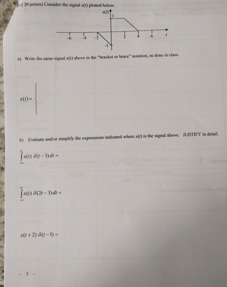 Solved (20 points) Plot with accurate labels the odd part of | Chegg.com