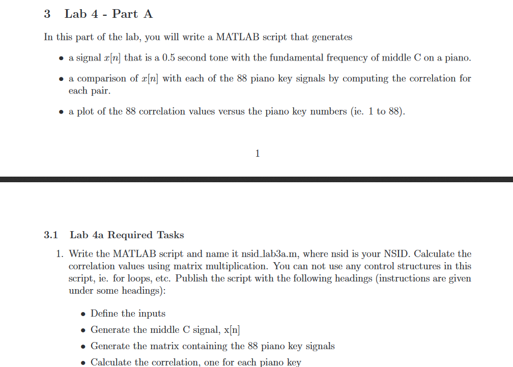 **MATLAB, discrete time signals** I'm having trouble | Chegg.com