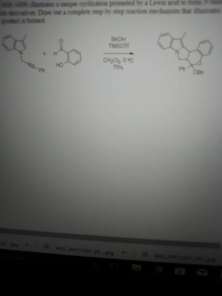 Solved Draw a complete a step-by-step reaction mechanism | Chegg.com