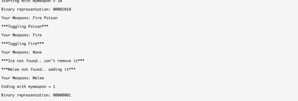 C++ Bit Manipulation Program. Please complete | Chegg.com