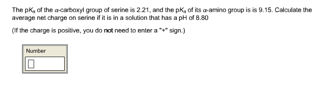 The pKa of the a-carboxyl group of serine is 2.21, | Chegg.com