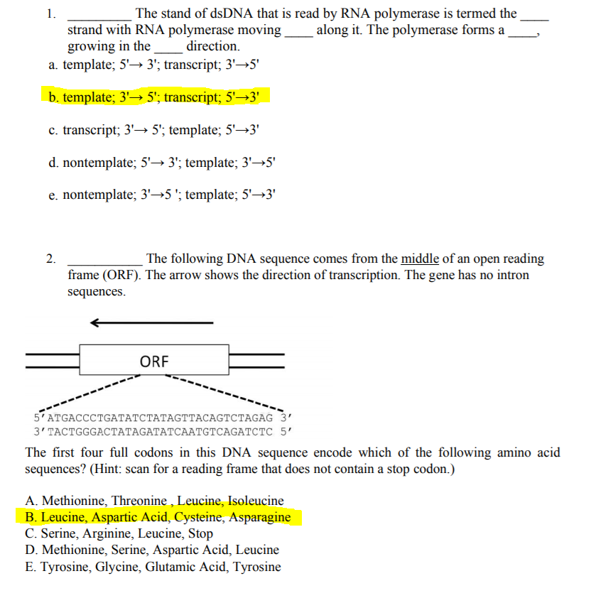 Solved Can someone check my answers and see if theyre | Chegg.com