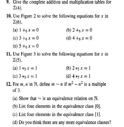 Solved 9. Give the complete addition and multiplication | Chegg.com