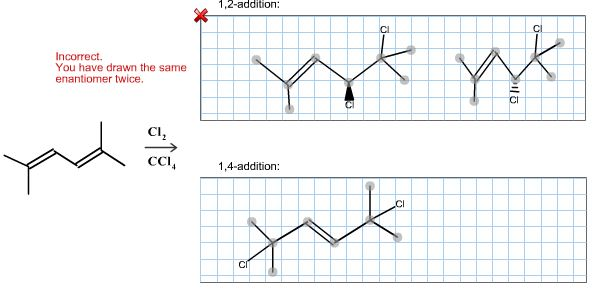 Solved For each addition route of the reaction, draw the | Chegg.com